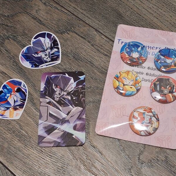 Megatron Transformers Earthspark Print - Etsy