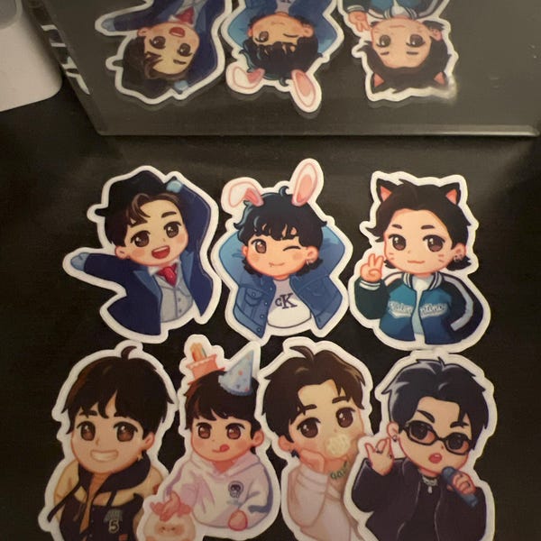 BTS Stickers for ARMY | RM Jin Suga J-hope Jimin V Jungkook ...