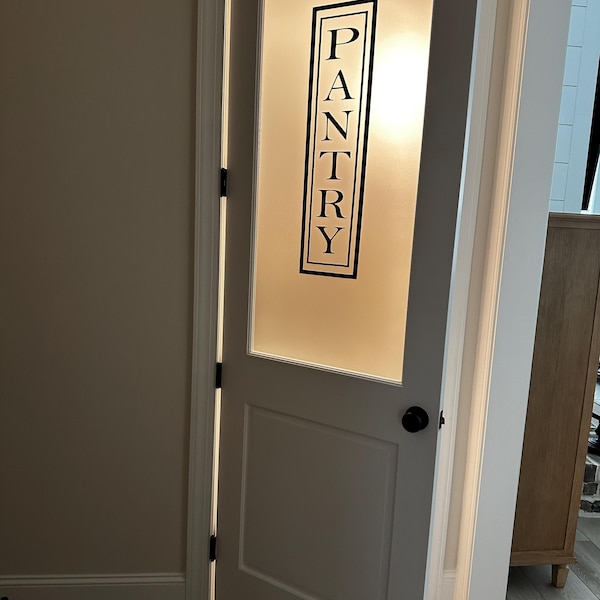 Front Door Decal W Number Custom Decal for Front Door Business Door ...