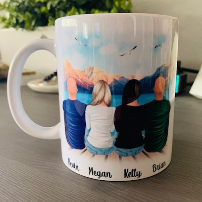 Personalised Siblings Coffee Mug Life is Better With Siblings Sister ...