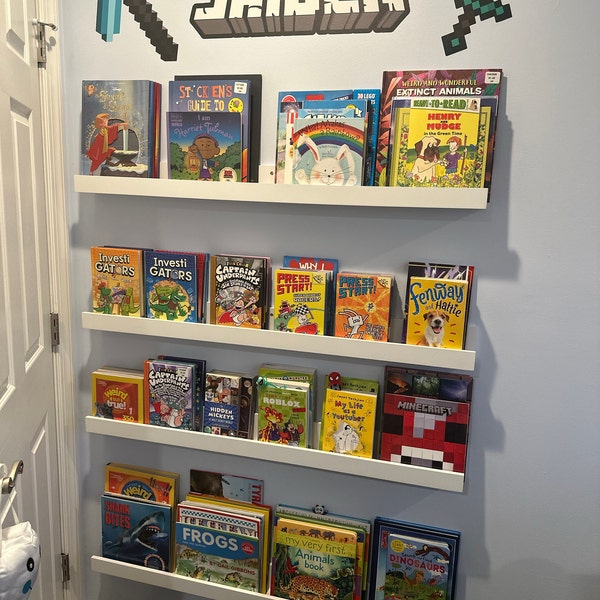 Custom Gamer Block Boy Wall Decal| Personalized Gamer Block Boy Vinyl ...