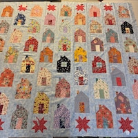 Ombre Flower Bouquet Quilt Pattern V and Co VC1263, Modern Quilt ...
