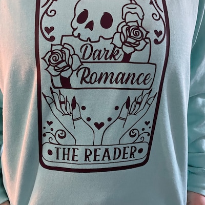 The Dark Romance Reader Tarot Card Svg, Dark Romance Book Svg, Trigger ...