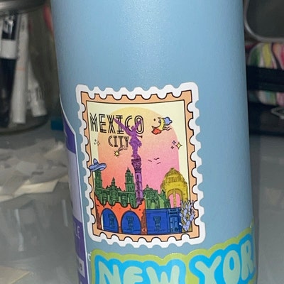 Mexico City Sticker, Mexico City State Sticker, Mexico Skyline Vinyl ...