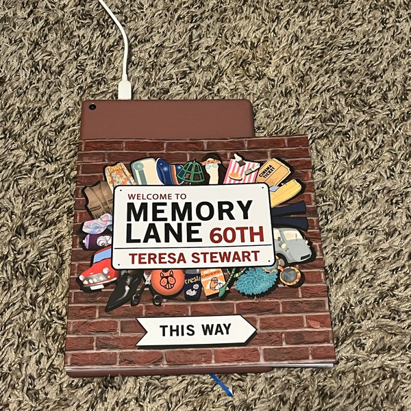 Personalised 60th Birthday Memory Lane Book UK Edition, Milestone ...