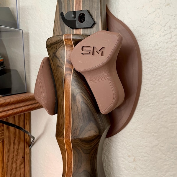 Custom Wall Mount for Recurve Archery Bow and Riser | 3D Printed. - Etsy