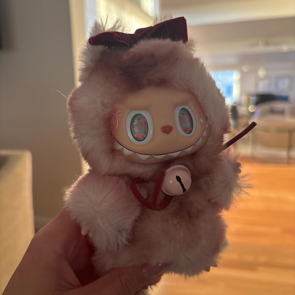 Labubu Original Design Baby Squirrel Yellow-handmade Modification - Etsy