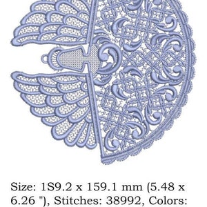 FSL Earrings. Machine Embroidery Floral Earrings. Sunflower Embroidtry ...