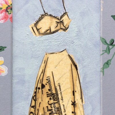 Nina Original Dress Pattern Paper - Etsy