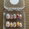 114 chicken Wings Kawaii Cute Chicks Egg Flowers Press on Nails Custom ...