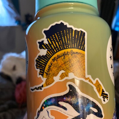 Homer Alaska Halibut Sticker - Etsy