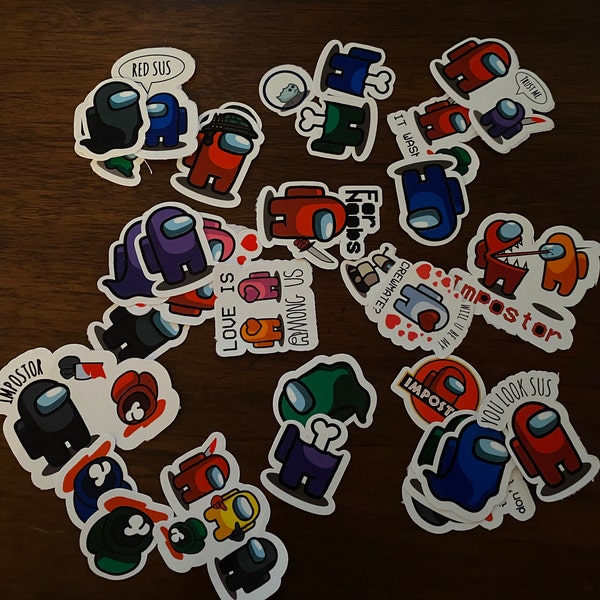 Among Us SVG Bundle, Among Us Character SVG, Among Us Shirt SVG, Among ...