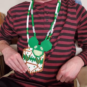 Slander Kandi Perler Necklace - Etsy