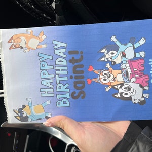 Happy Birthday to You Bluey Birthday Gift Bag for Party Favors - Etsy