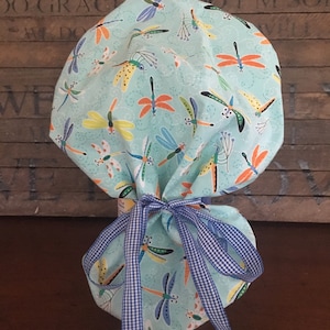 Ponytail Scrub Cap Pattern 6 Pack Sewing Pattern Bundle With High Bun ...