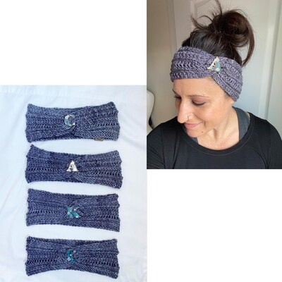 Botanical Letter Enamel Pin Personalize With Your Initial or Monogram ...