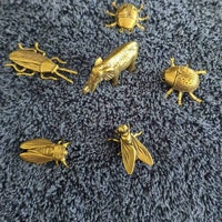 Brass Insect Figurines Pack - Etsy
