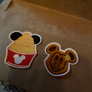Disney Snack Stickers - Etsy