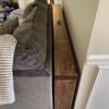 Powered Wood Console Table 5 Inches Deep Behind the Sofa - Etsy