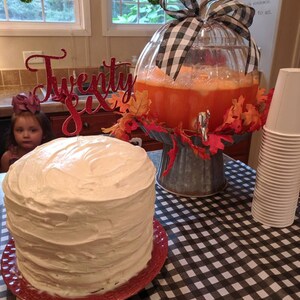 Twenty Six Cake Topper 26 Cake Topper Happy 26th Birthday - Etsy