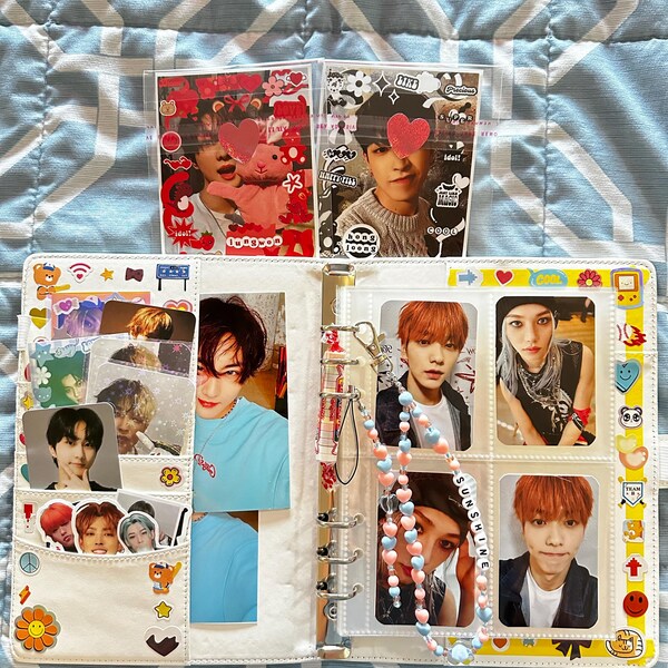 A5 Kpop Photocard Binder: Custom Deco K-pop Collect Book + FREEBIES ...