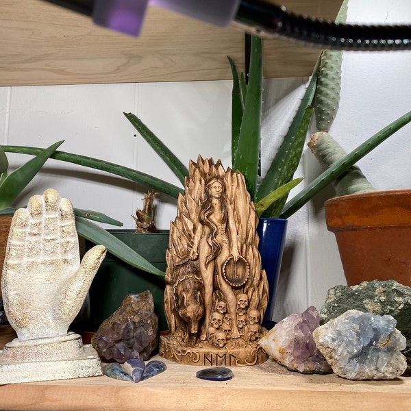 Hel Statue, Goddess Statue Wiccan Altar Kit - Etsy