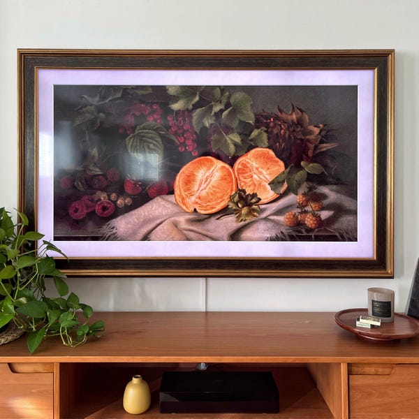 Samsung Frame Tv Bezel,the Frame 2021-2026/pro,wooden Tv Frame,frame TV ...