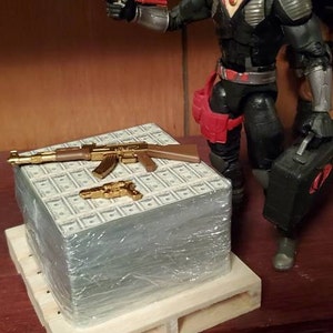 1:12 Scale Money Pallet Prop Diorama Action Figure Photography - Etsy
