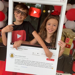 Youtube Photo Booth Props INSTANT DOWNLOAD | Etsy