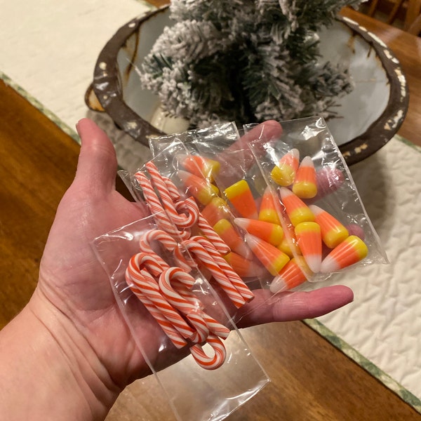 Fake Candy Cane, Fake Peppermint, Fake Christmas Candy, Fake Candy ...