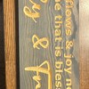 Cherish Family Connections: Discover the 'family Over Everything' Wood ...