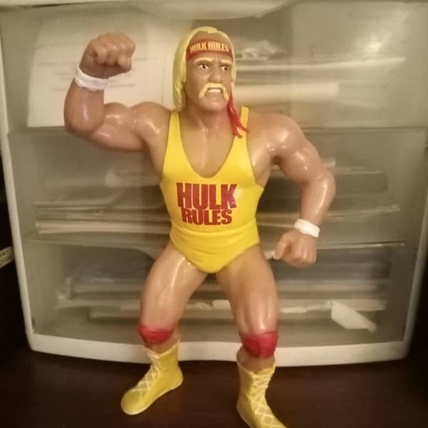 Hulk Hogan Black Card Series WWF LJN Inspired XOX Custom Rubber Type ...