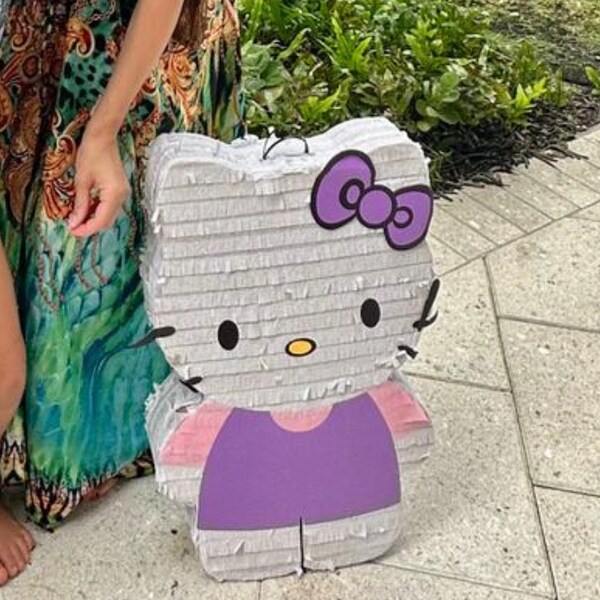 Cute Kitty Full Body Pinata - Etsy