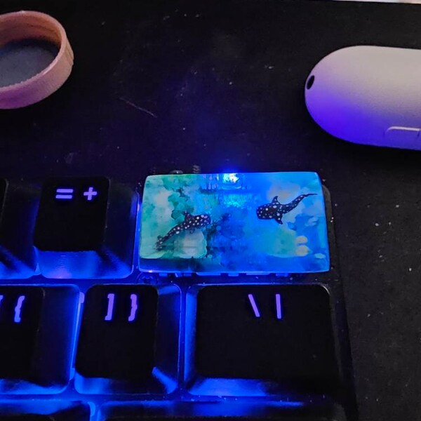 Hammerhead Shark Artisan Keycaps, Cute Artisan Keycap for ESC ...