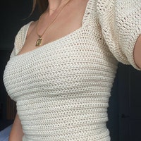 Venus Top - Crochet Pattern - Custom Pattern - Etsy Canada
