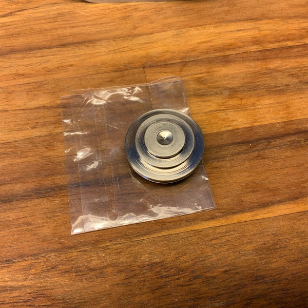 Imperial Officer Code Disc With Attachment Screw: Nickel Silver Metal ...