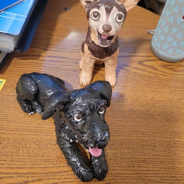 Custom Dog Figurine - Based on Your Dog - Etsy