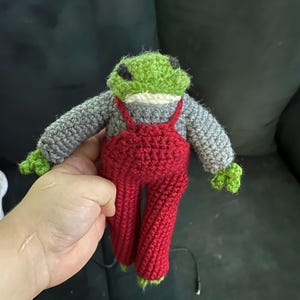 Pattern Flared Pants Knitting Pattern for Frog 5.3inches - Etsy