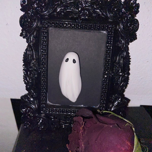 Ghostly Spectre Pin - Ghost Pin Badge, Halloween, Goth, Gothic, Gift ...