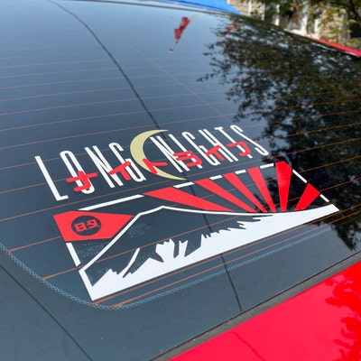 At Sundown, Mtfuji Defined Club Vinyl Sticker Die-cut Decal JDM Touge ...