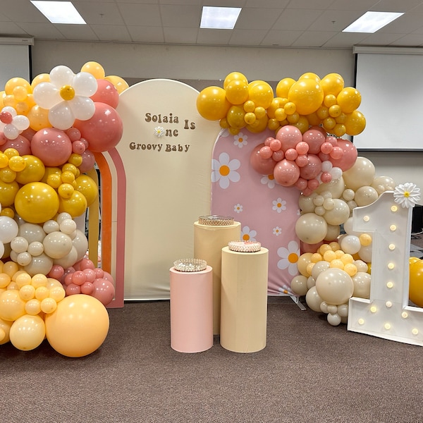 Rainbow Arch Backdrop PLANS With Measurements- DIGITAL DOWNLOAD (these ...