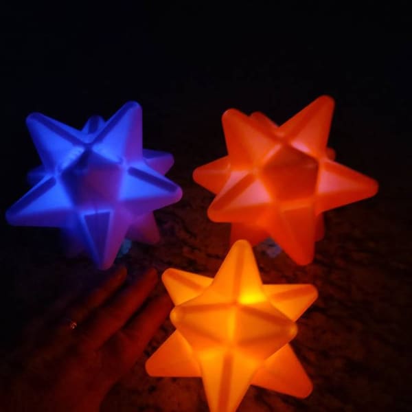 Star Fragment LED Light, Animal Crossing Battery Powered Prop, ACNH 3D ...