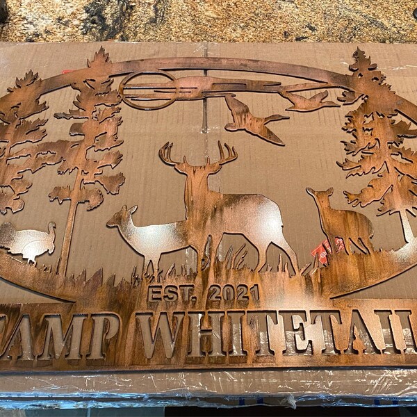 Custom Wildlife Scene - Etsy