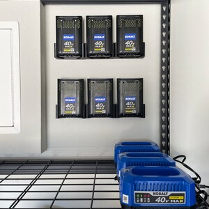 Milwaukee M18 & M12 PACKOUT Battery Holders Mounts Hangers - Etsy