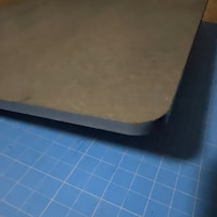 1/4 Steel Plate With Rounded Corners, Raw Steel - Etsy