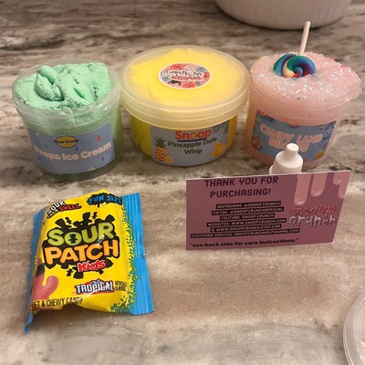 Sour Slime Scented DIY Cloud Cream Slime - Etsy