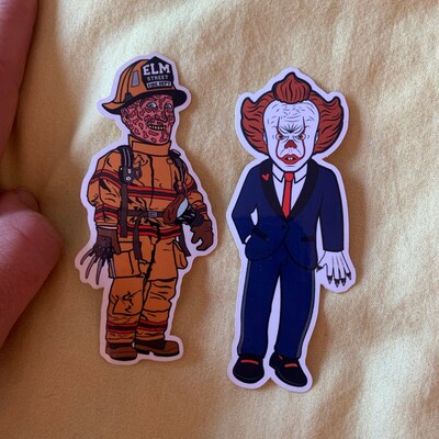 Fireman Fred Vinyl Sticker - Etsy
