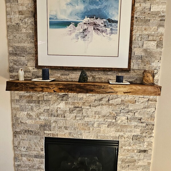 Live Edge Spalted Maple Shelf - Etsy