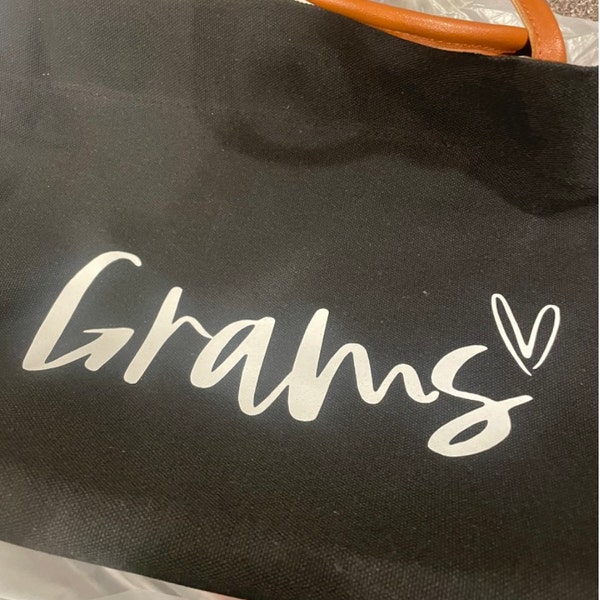Grams Tote Bag -gift for Grams Tote Bag- Gift for Grandma-tote Bag ...