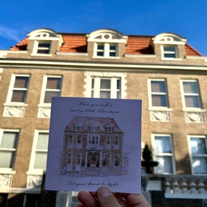 Personalised Drawing of Your Home/ Building Portrait on - Etsy